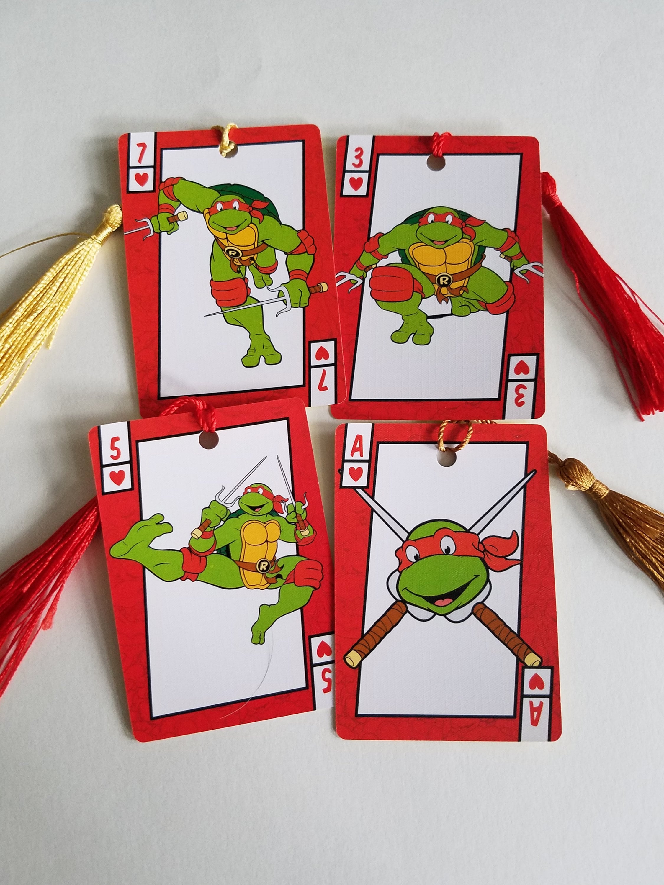 TMNT Bookmarks Choose Which Character - Etsy