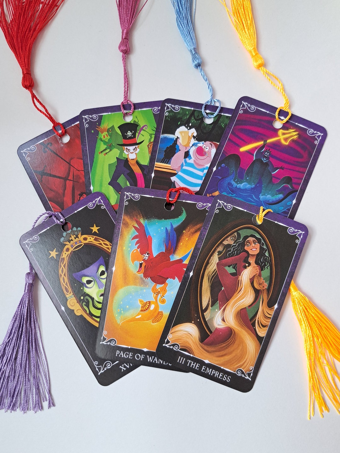 Disney Villian Tarot Card Bookmark - Etsy