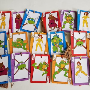 TMNT Bookmarks Choose Which Character - Etsy