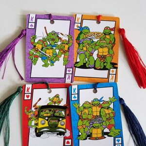 TMNT Bookmarks Choose Which Character - Etsy