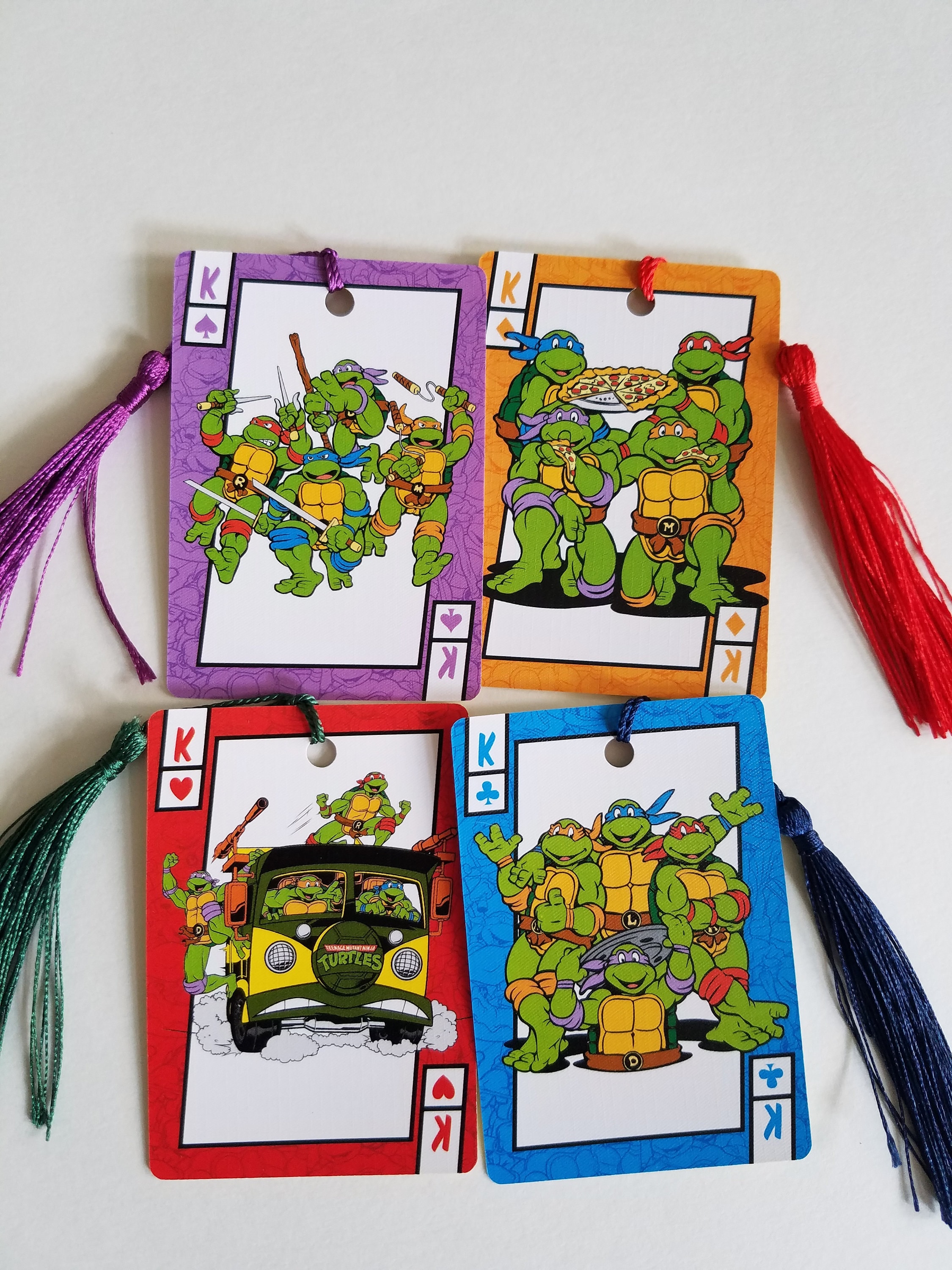 TMNT Bookmarks Choose Which Character - Etsy