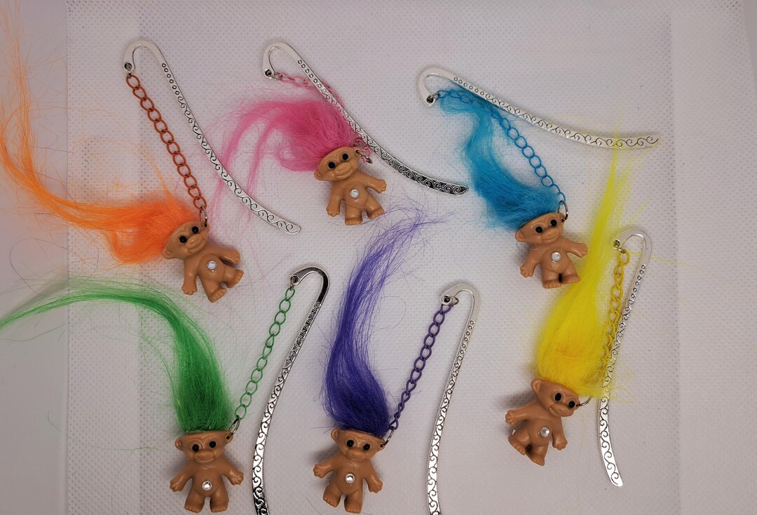 Troll Doll Bookmark - Etsy