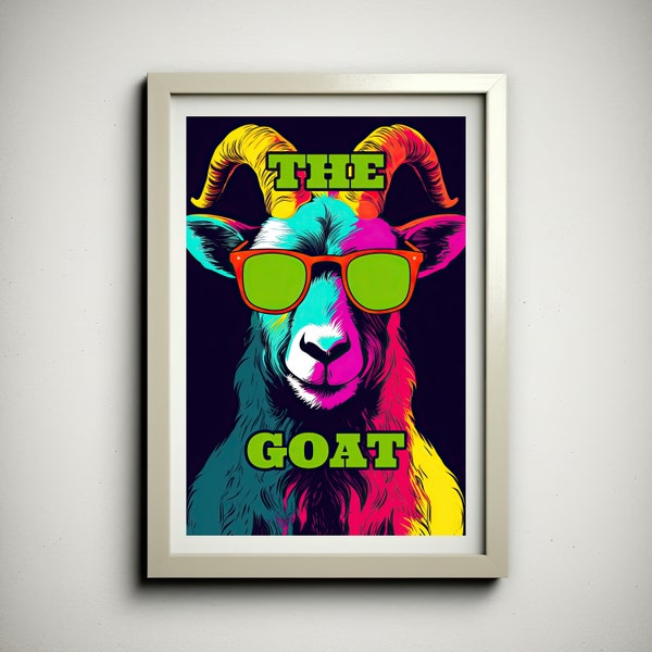 Goat Poster - Etsy