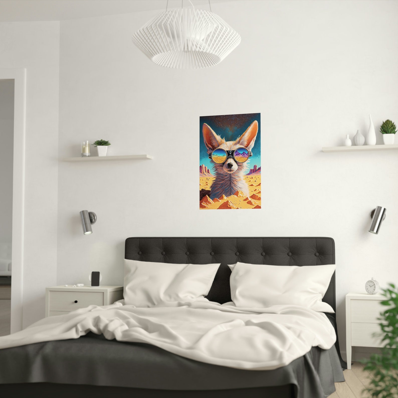 Fennec Fox Spirit Guide Poster - Etsy