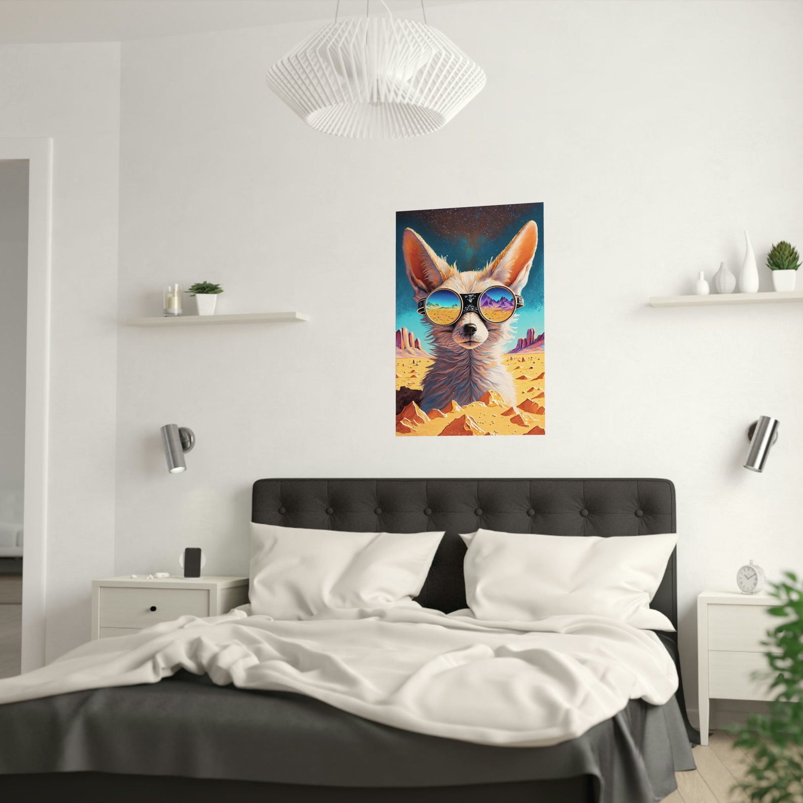 Fennec Fox Spirit Guide Poster - Etsy