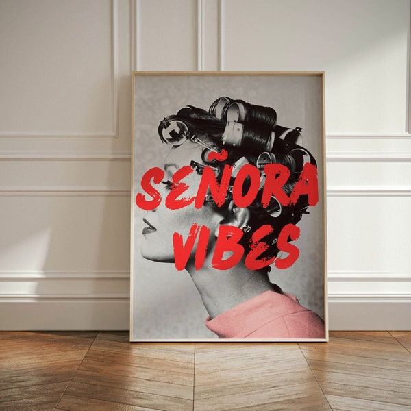 Retro Latina Poster - Etsy