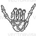 Skeleton Sign Svg, Hand Sign Svg, Gang Sign Svg, Skeleton Hands Svg ...