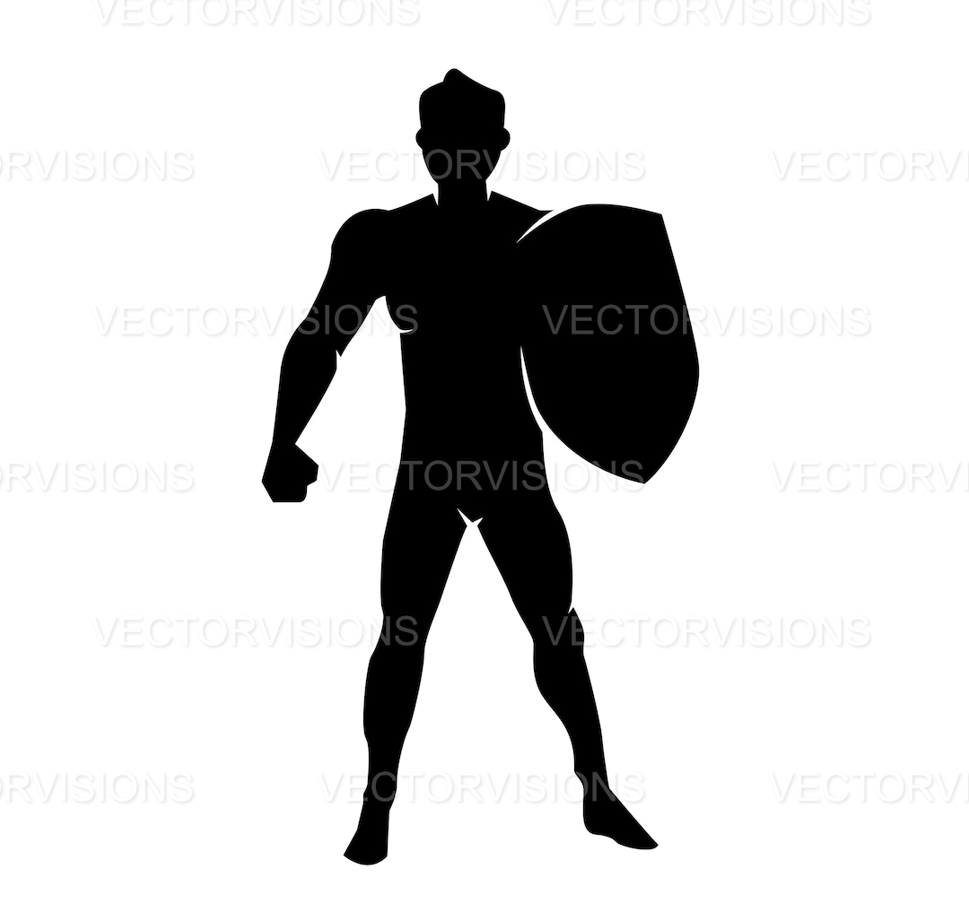 Fighter Svg, Male Fighter Svg, Warrior Svg, Vector Cut File for Cricut ...