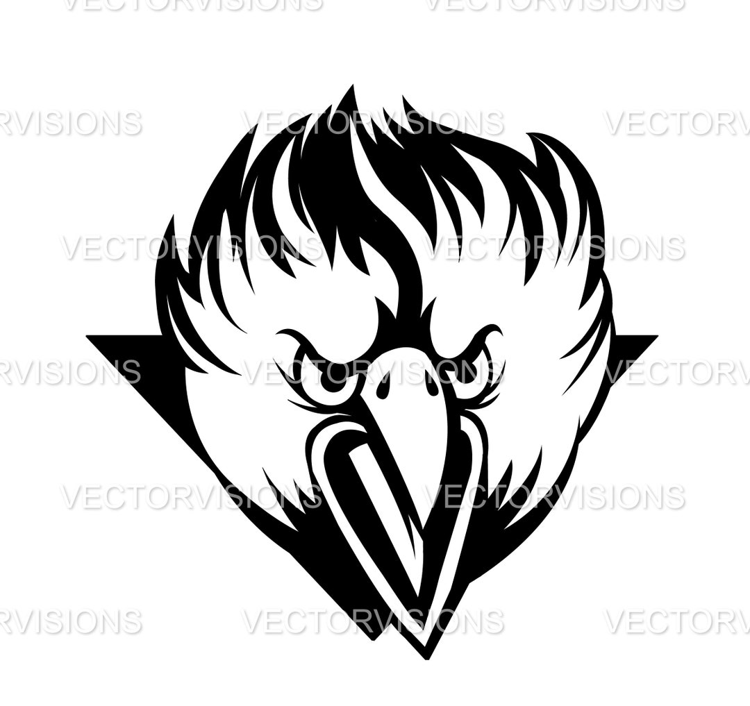 Hawk Svg, Wild Hawk Svg, Vector Cut File for Cricut,cricut,silhouette ...