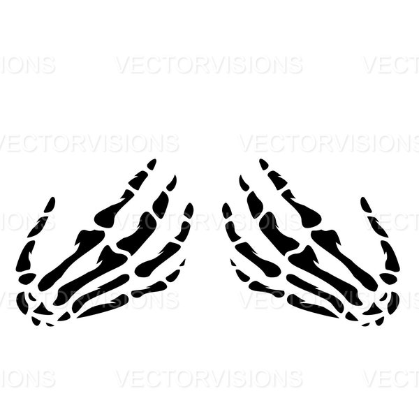 Skeleton Hand Grabs - Etsy