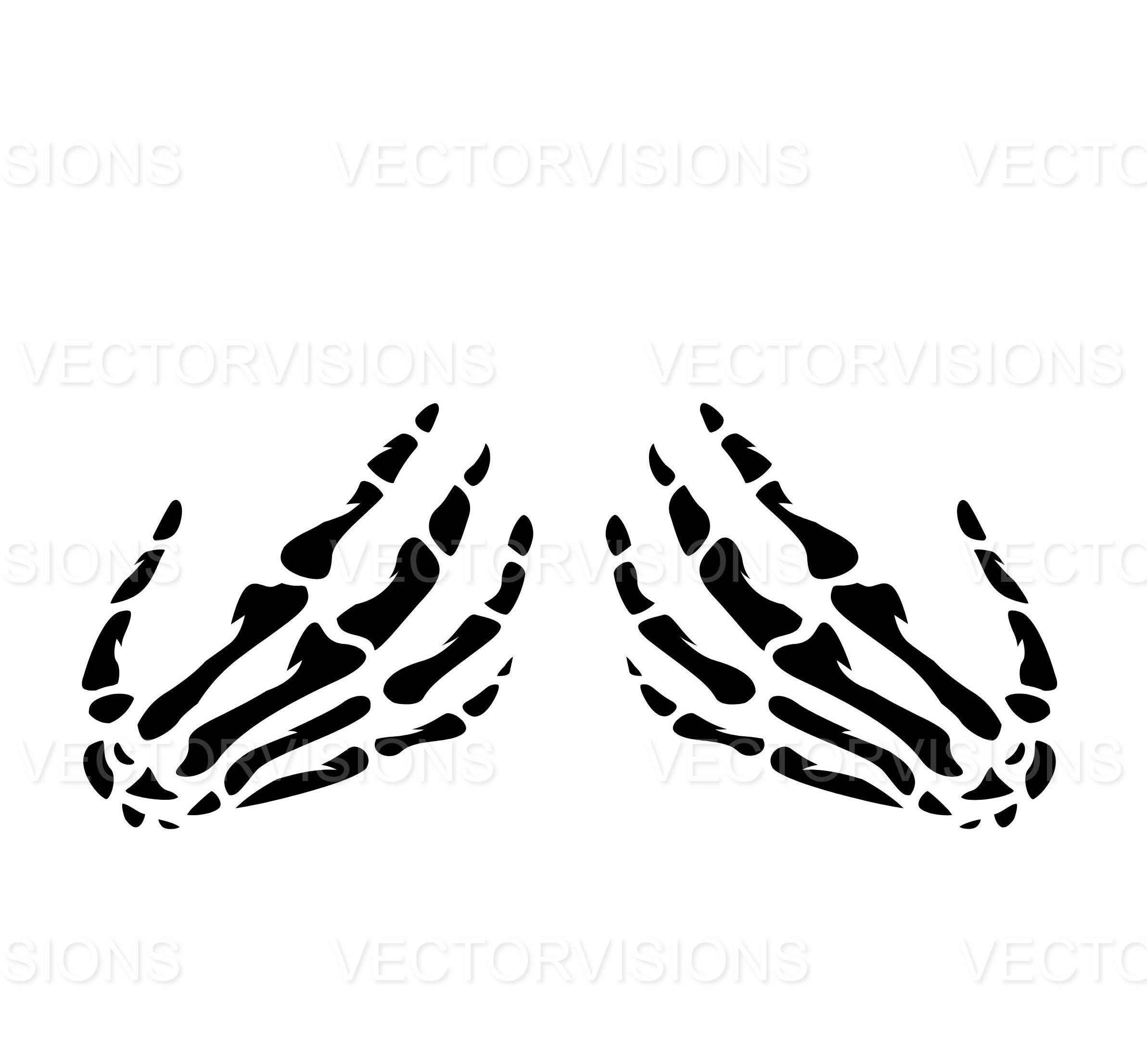 Skeleton Svg, Skeleton Hand Grab Svg, Skeleton Hands,vector Cut File ...