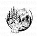 Mountain View Svg, Views Svg, Mountain, Trees Svg, Forest Svg, Nature ...