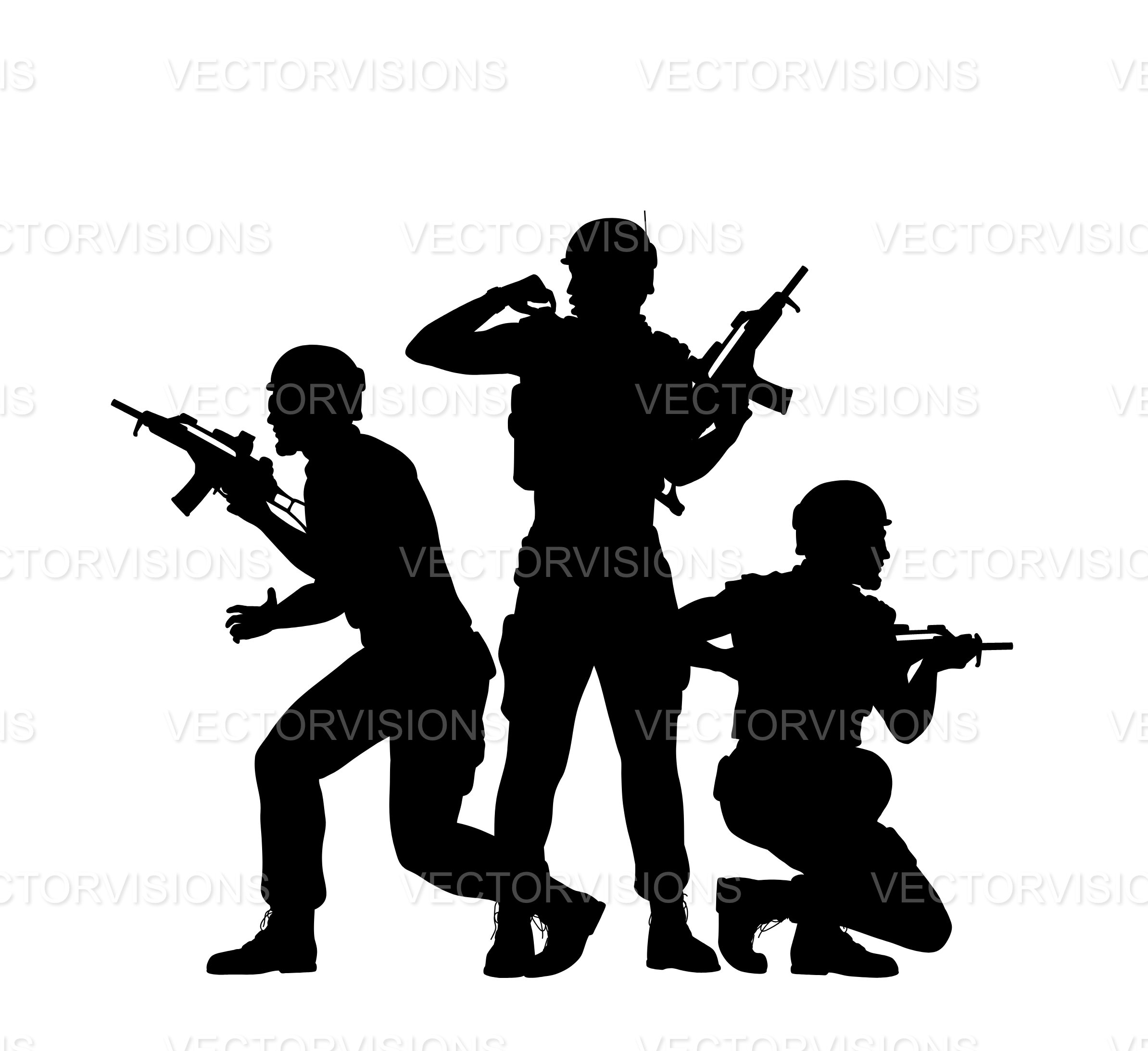 Army Svg, Combat Svg, Vector Cut File for Cricut, Cricut, Silhouette ...