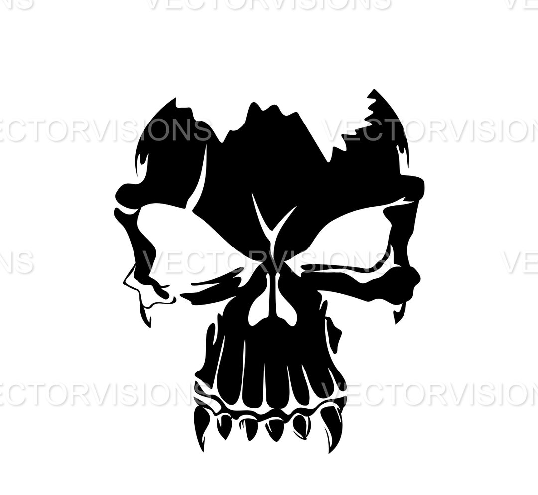 Skeleton Head Svg, Skeleton Svg, Vector Cut File for Cricut,cricut ...