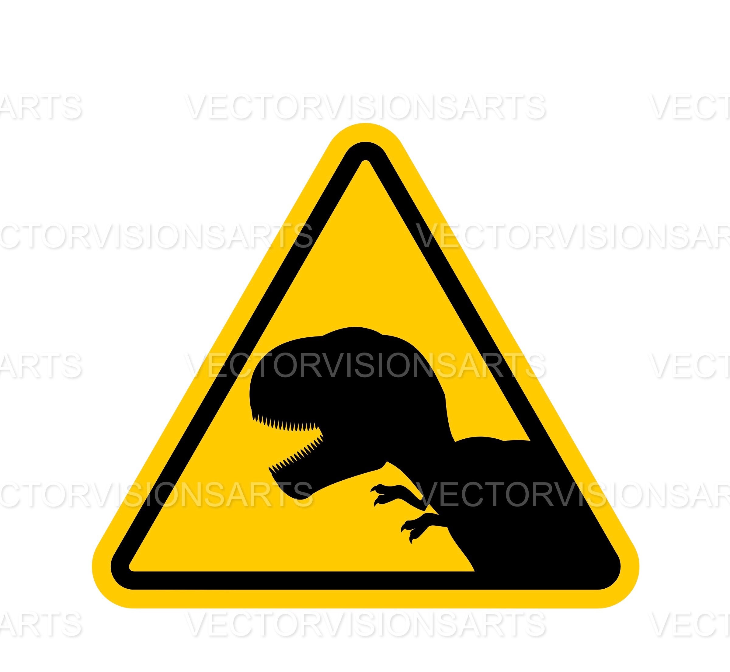 Hazard Dinosaur Clipart, Dinosaur Clipart, Dinosaur Silhouette, Pdf Png ...