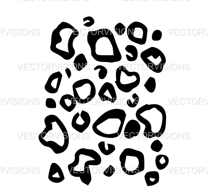 Cheetah Print Svg, Cheetah Skin Svg, Vector Cut File for Cricut,cricut ...