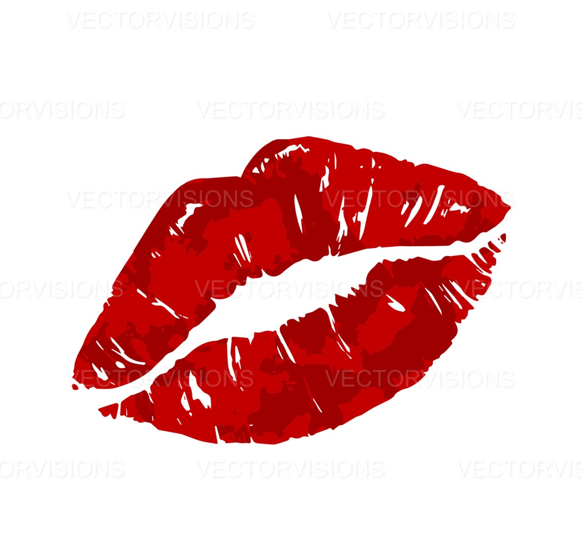 Red Lip Kiss Svg,kiss Svg,lip Bite Svg, Lip Lick Svg, Lips Svg, Cricut ...