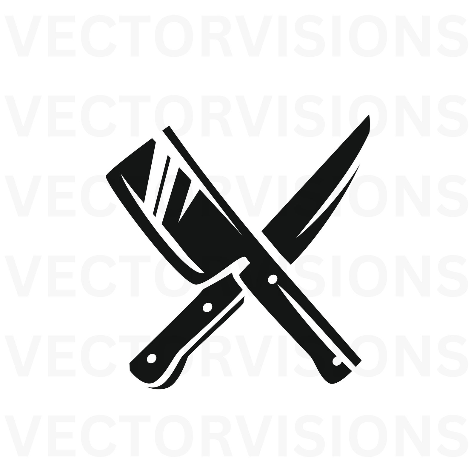 Knives Svg, Crossed Knives Svg, Chef Svg, Chef Knives Svg, Knives ...