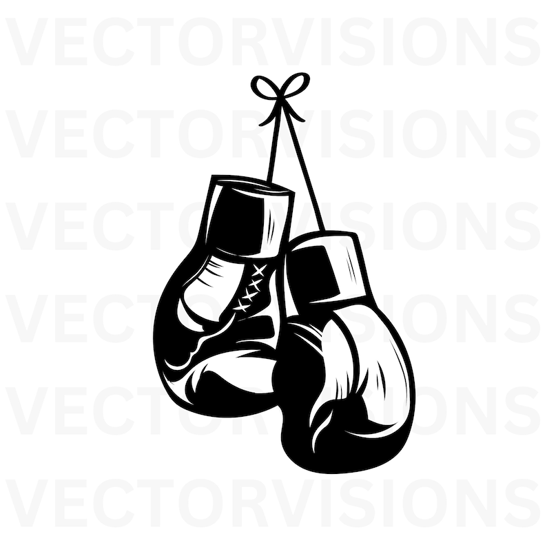 Boxing Gloves Svg, Boxing Cricut,gloves Silhouette, Fight Svg, Sports ...