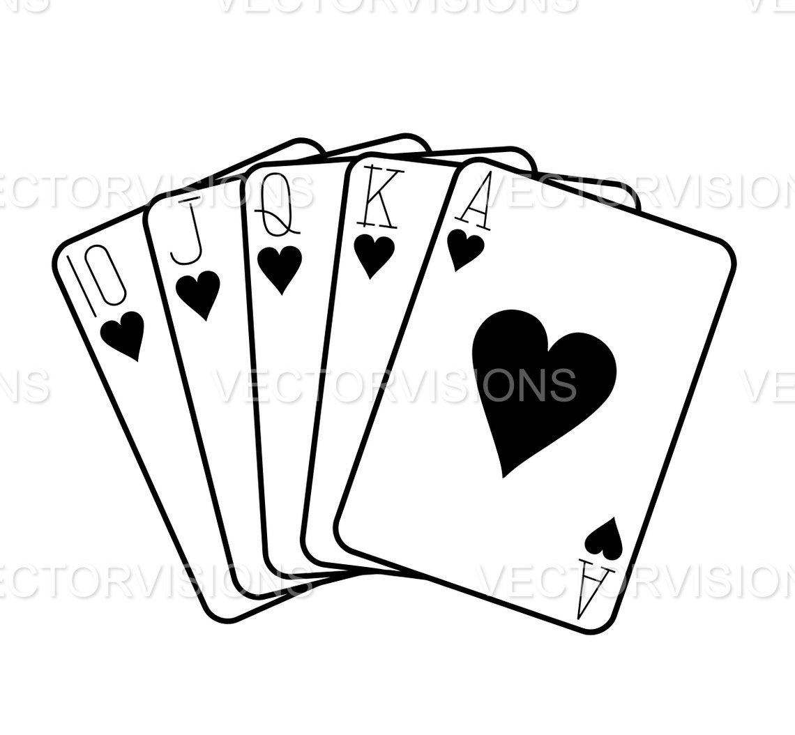 Deck of Cards Svg, Cards Svg, Dealer Svg, Vector Cut File for Cricut ...