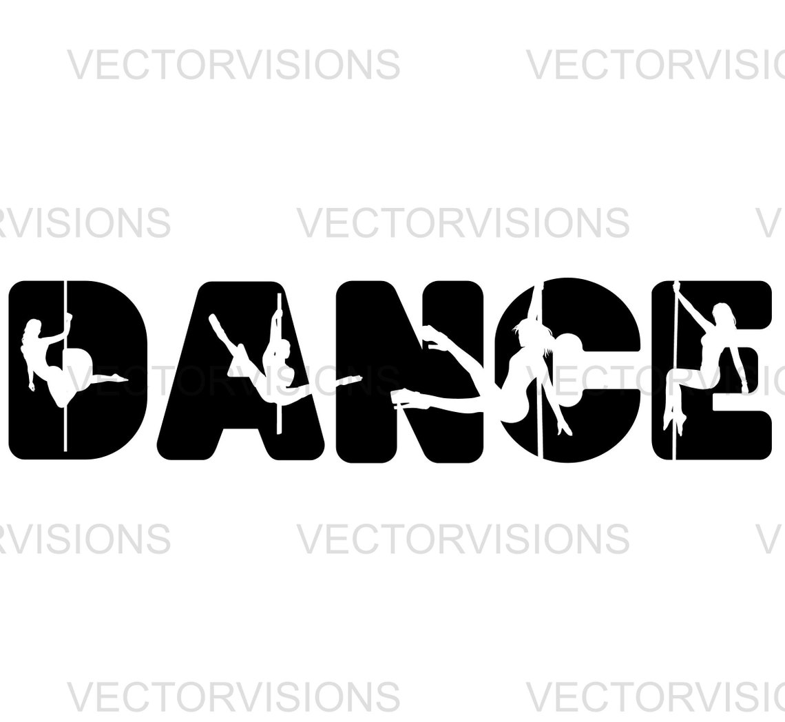 Dance Svg, Pole Dancers Svg, Stripper Svg, Stripper Silhouette Svg ...