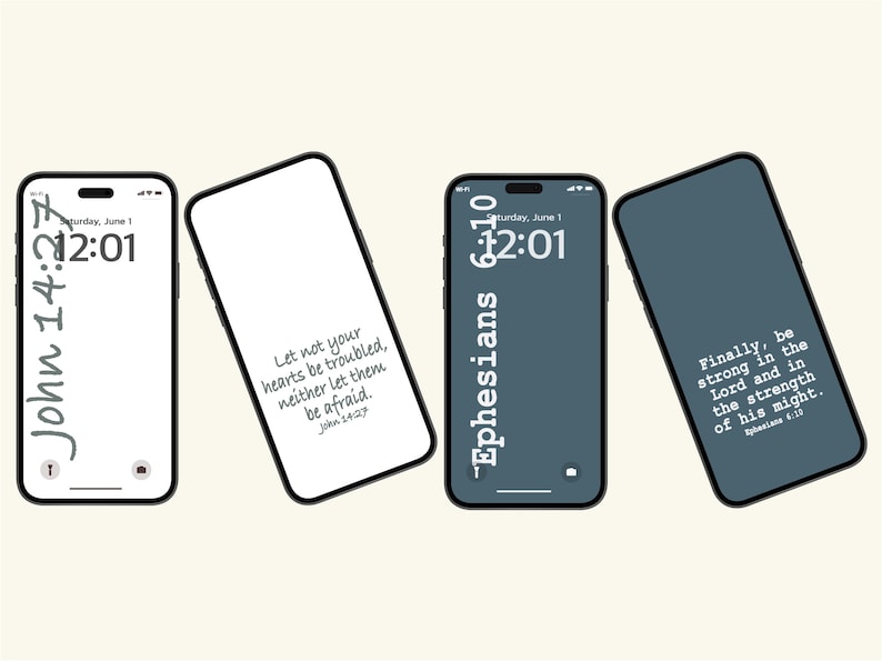 20 Encouraging Bible Verse Phone Wallpapers - Inspirational Digital ...