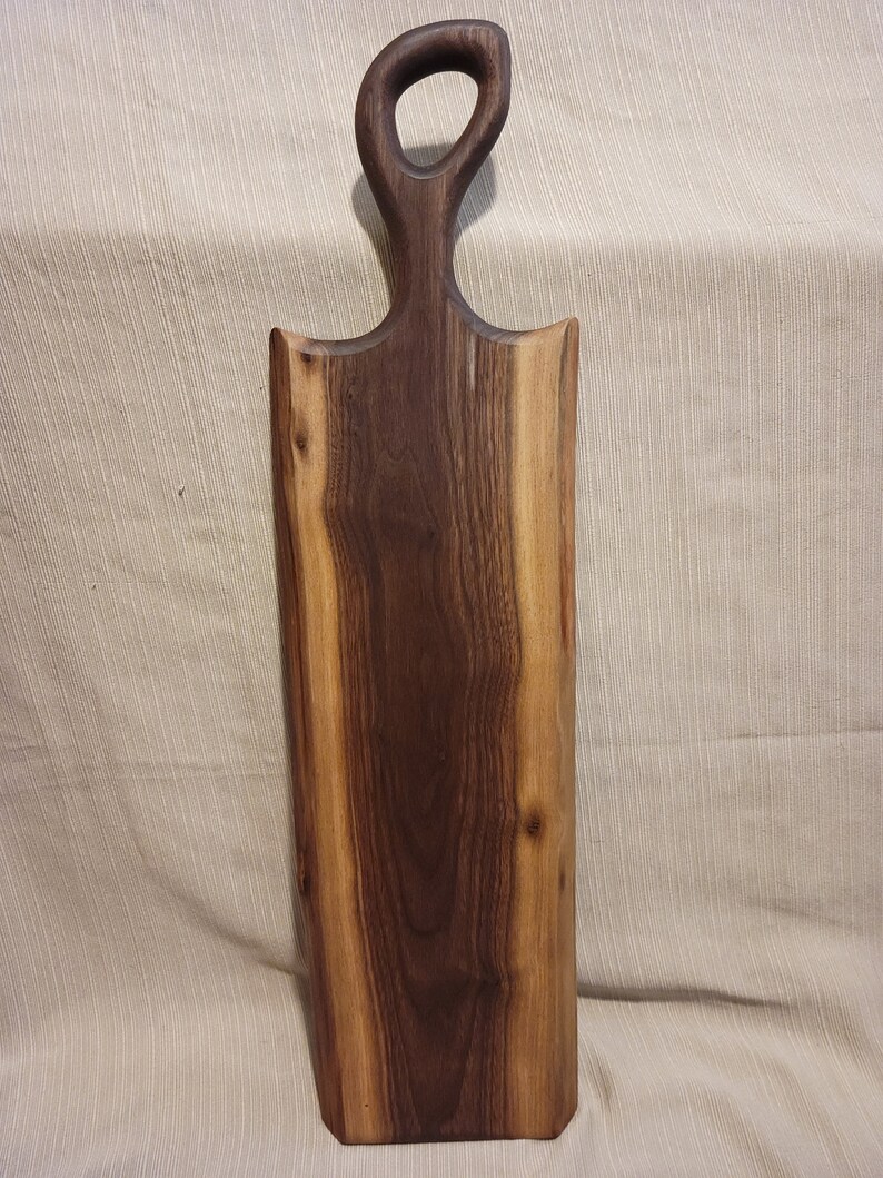 Live Edge Walnut Charcuterie Board - Etsy