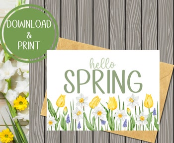 Happy Spring - Etsy