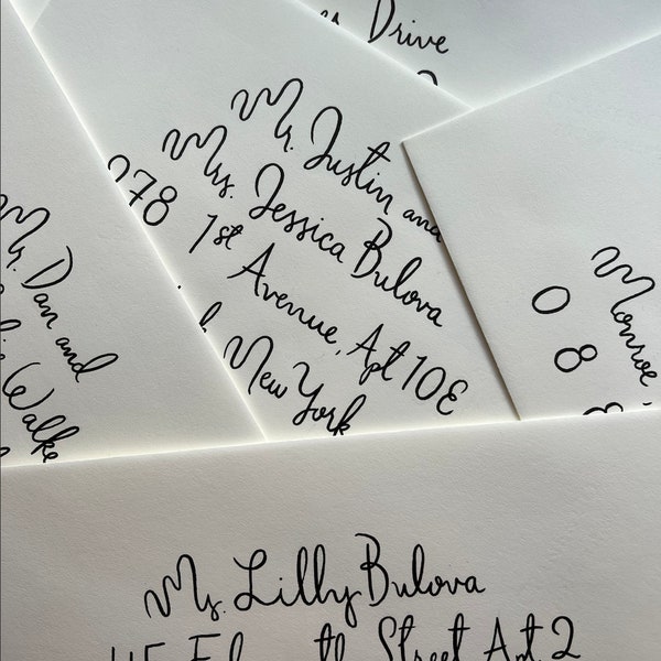 Hand Addressing - Etsy