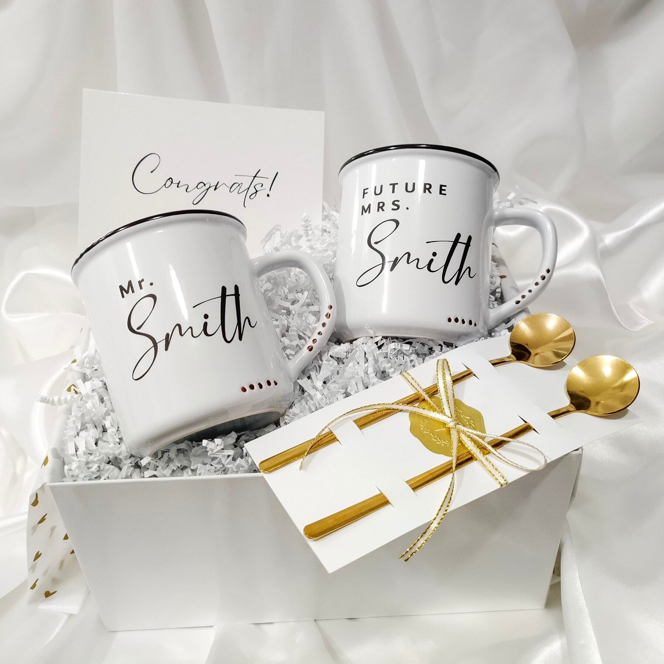 Engagement Gift Box, Engagement Gifts, Engagement Gifts for Couple, Mr ...