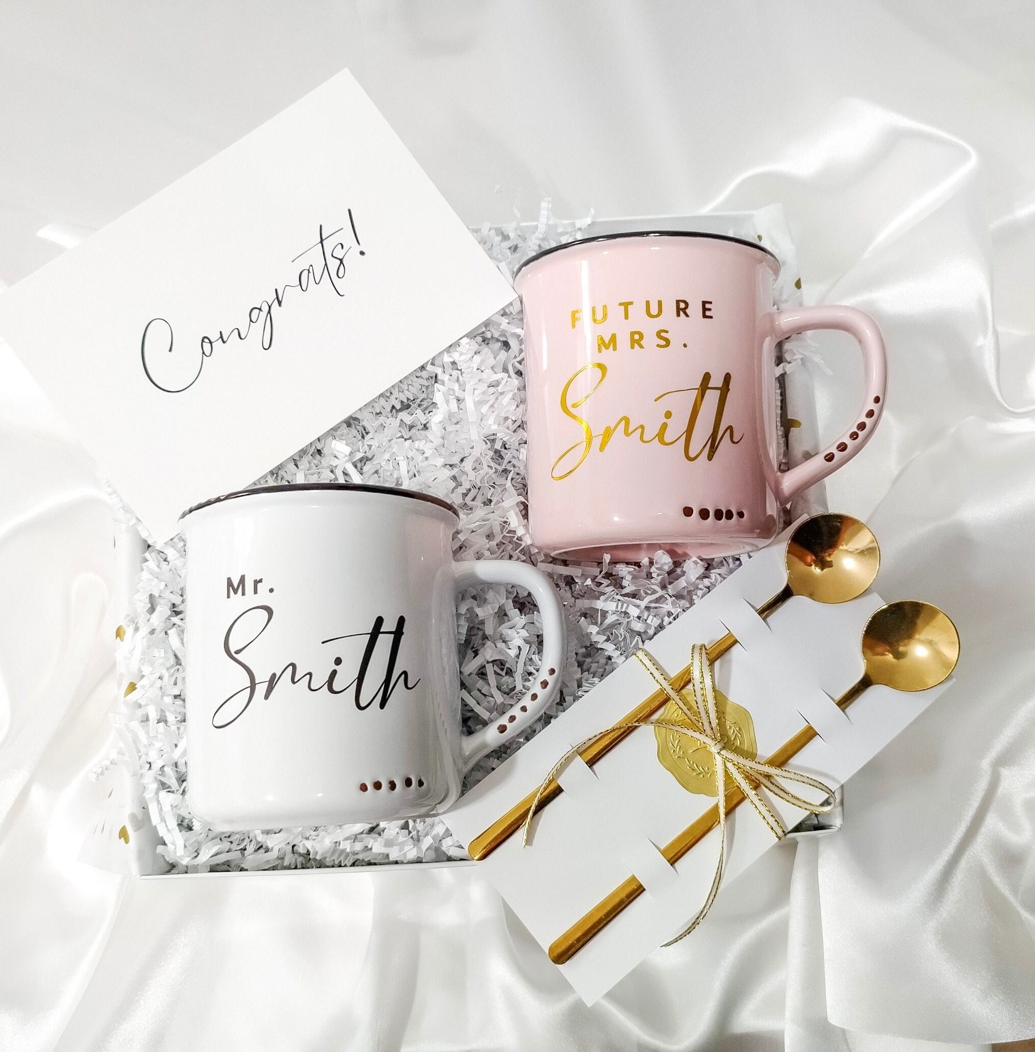 Engagement Gift Box, Engagement Gifts, Engagement Gifts for Couple, Mr ...