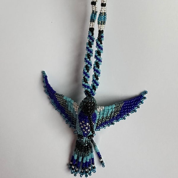 Beaded Hummingbird - Etsy