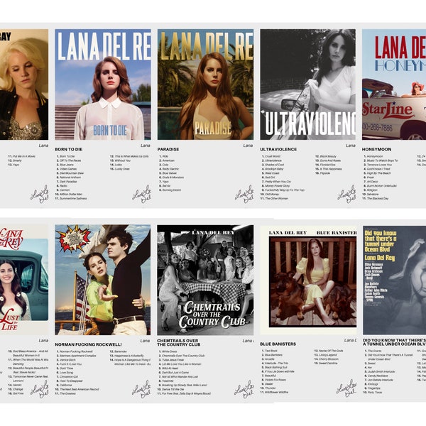 Lana Del Rey - Etsy