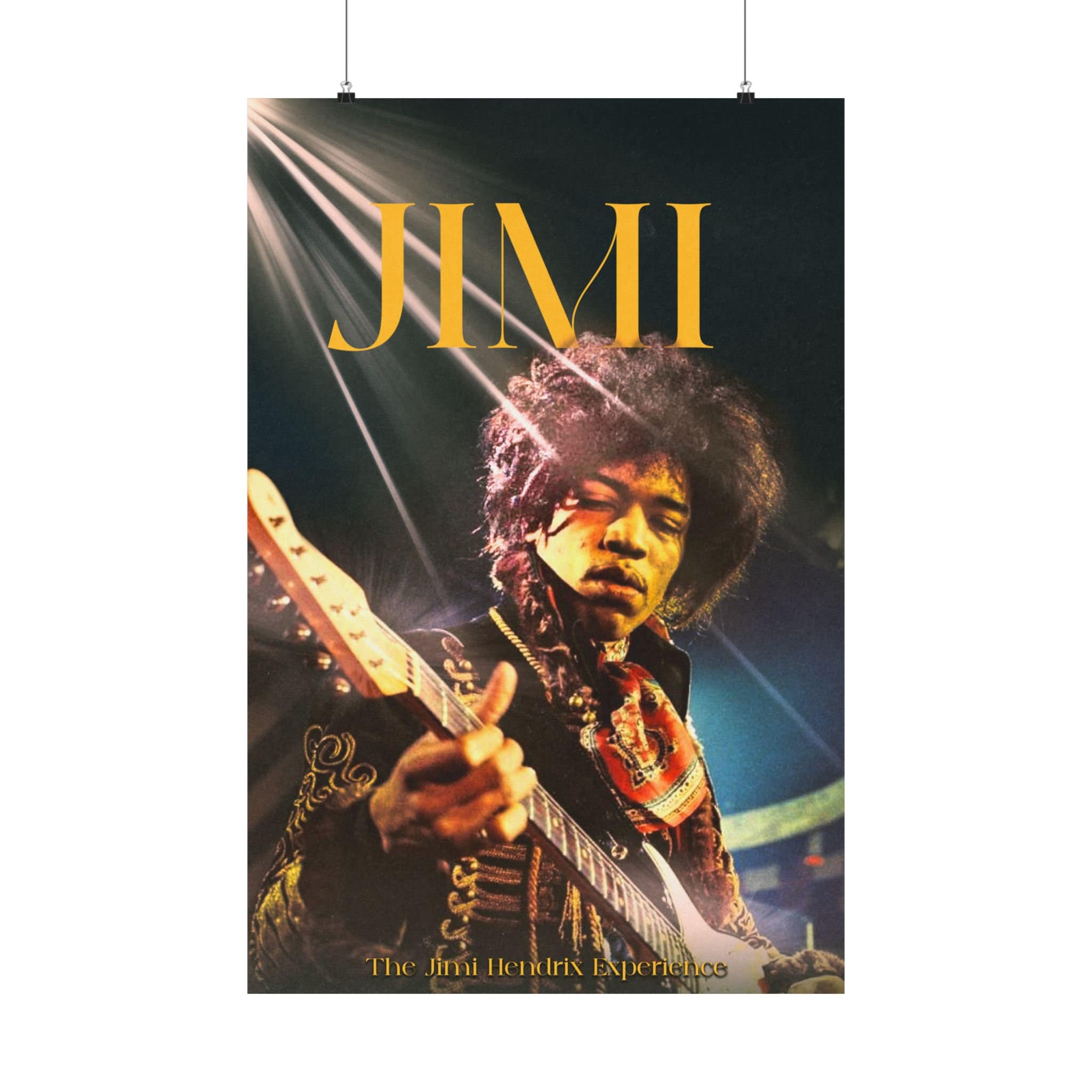 Jimi Hendrix Poster, Jimi Hendrix, the Jimi Hendrix Experience, Poster ...