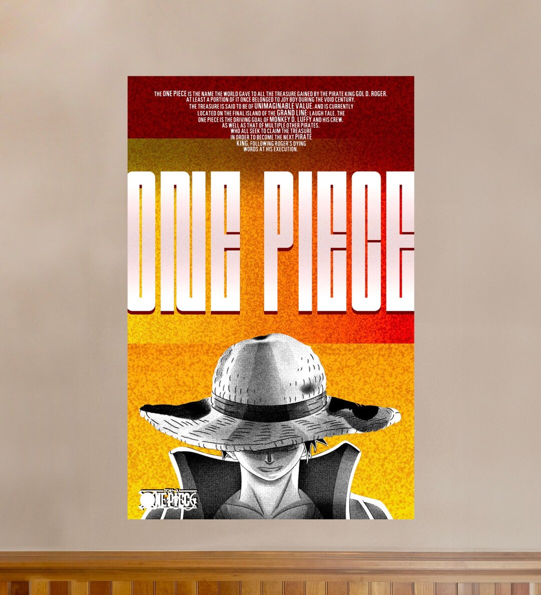 One Piece, Poster, Anime Posters, Dorm Room Posters, Graphic Posters ...