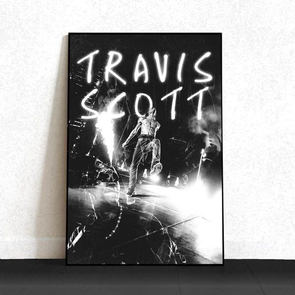 Travis Scott Poster - Etsy Australia
