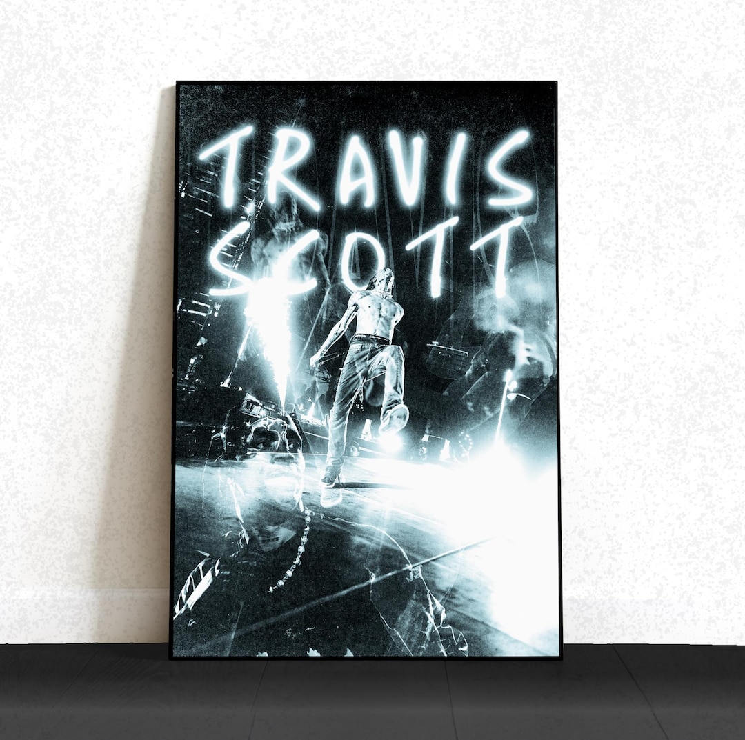 Travis Scott Poster, Travis Scott, Poster, Music Posters, Band Posters ...