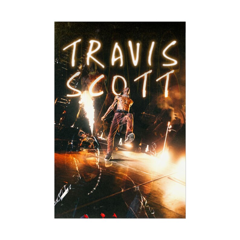 Travis Scott Poster, Travis Scott, Poster, Music Posters, Band Posters ...