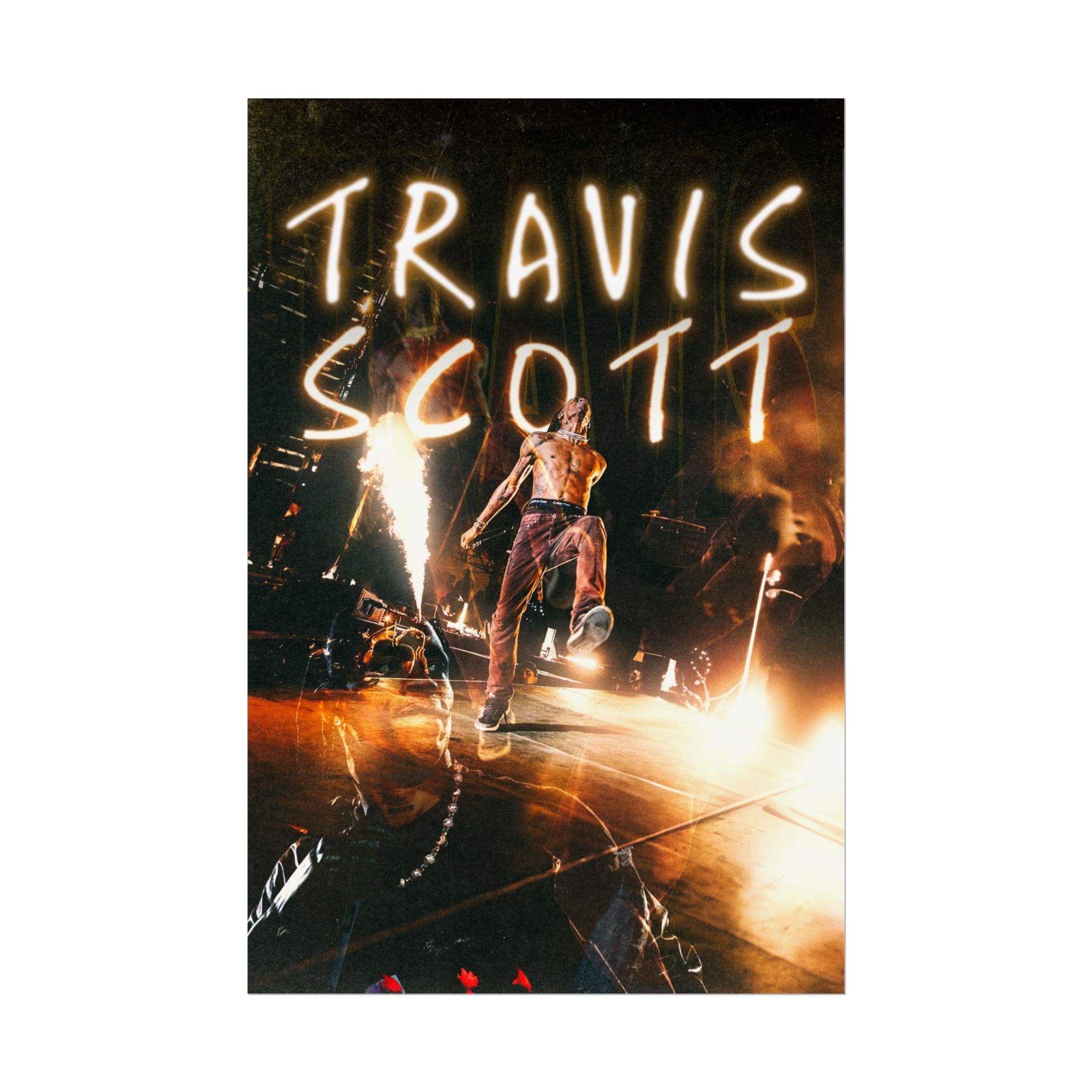 Travis Scott Poster, Travis Scott, Poster, Music Posters, Band Posters ...