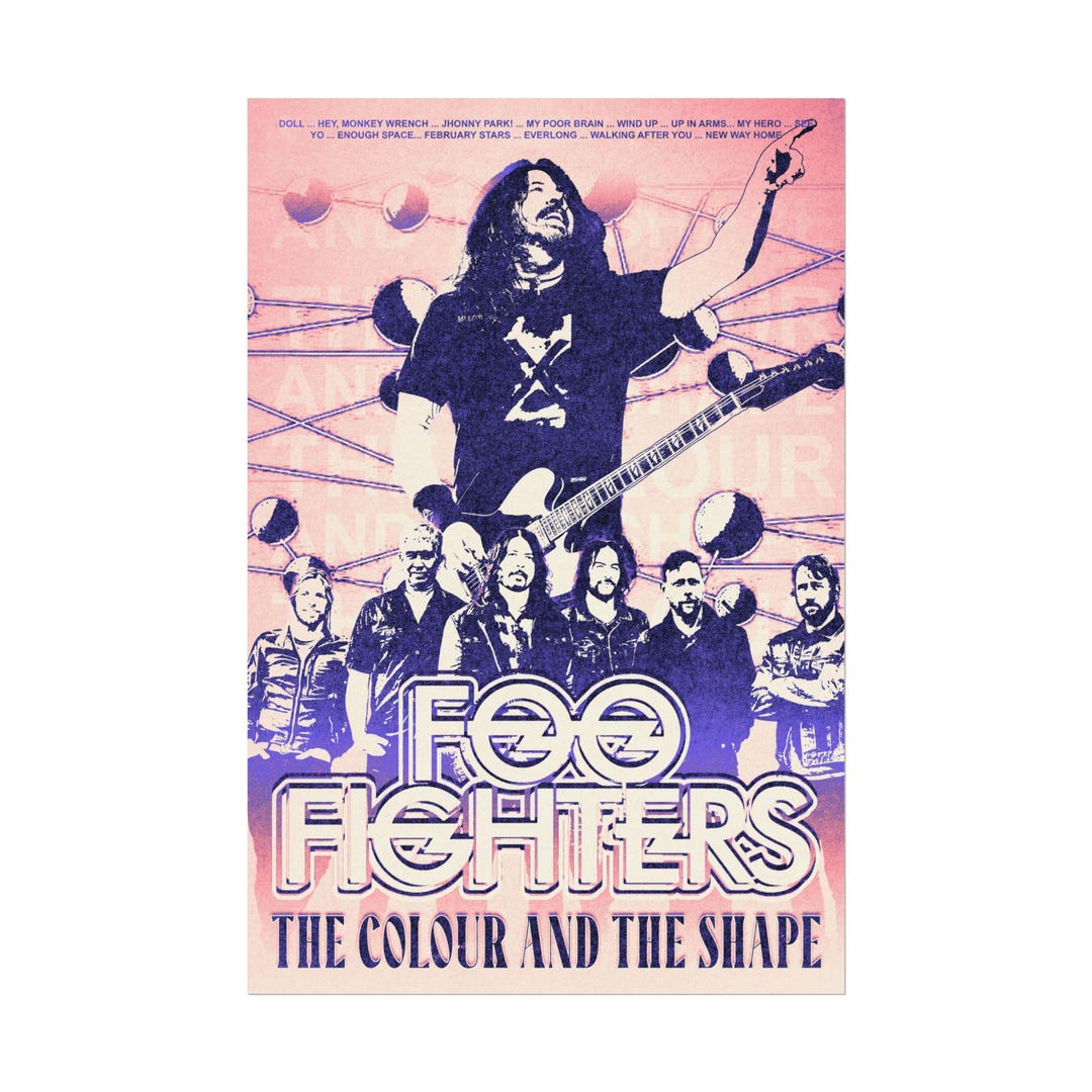 Foo Fighters Poster, Foo Fighters, Poster, Music Posters, Band Posters ...