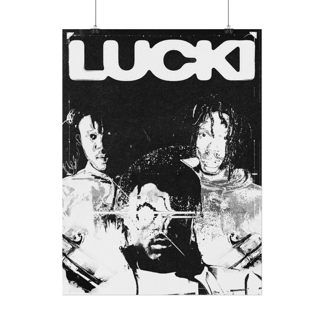 Lucki, Poster, Music Posters, Band Posters, Dorm Room Poster, Home ...