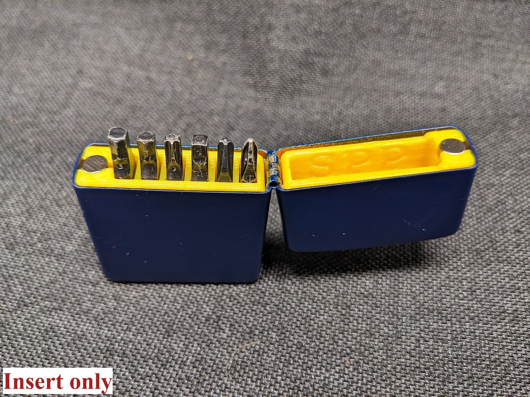 For LEATHERMAN - Zippo Insert, Holds 6 Flat Screwdriver Bits Camping ...