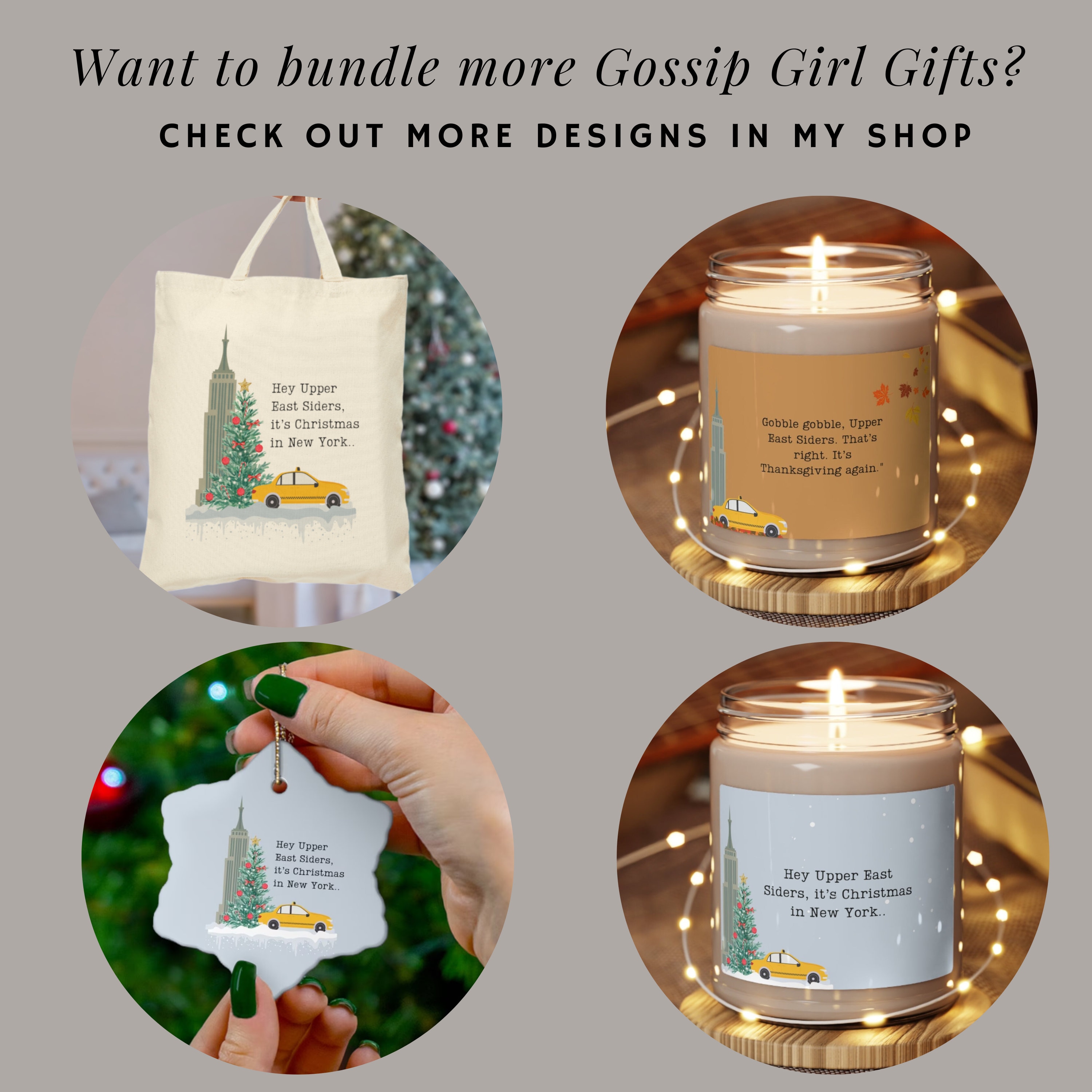 Gossip Girl Christmas New York Mug, Gossip Girl Gifts, Gossip Girl ...