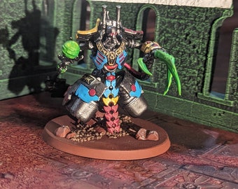 Warhammer 40k Necron Lokhust Lord scythe Custom - Etsy