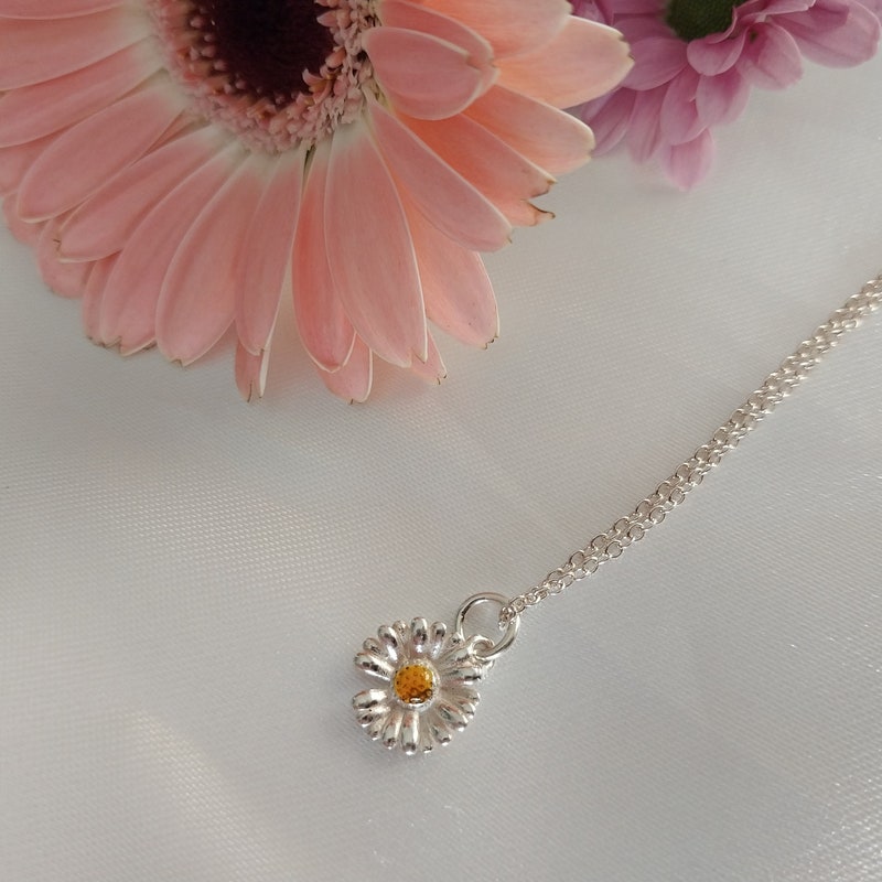 Daisy Pendant - Etsy
