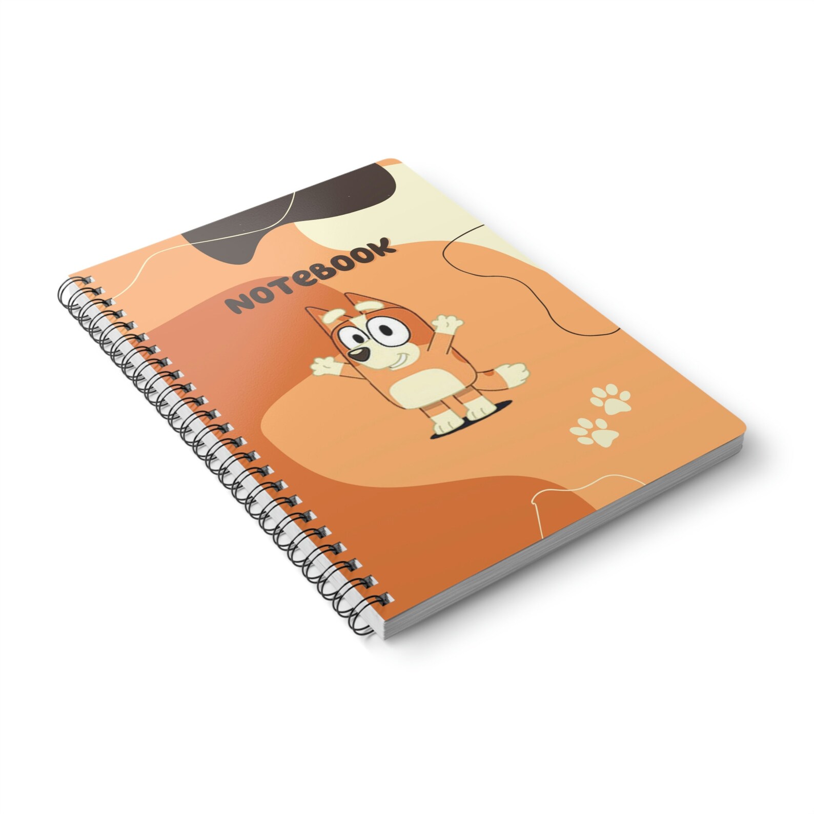 Bingo (bluey) Spiral Notebook - Ruled Line - Etsy