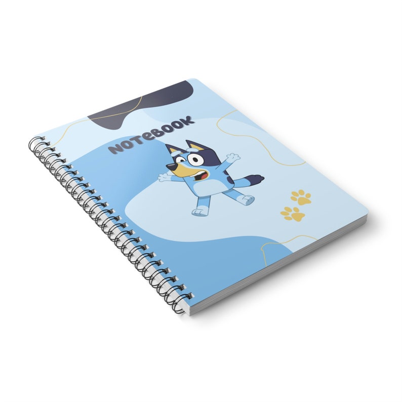 Bluey Spiral Notebook - Ruled Line - Etsy
