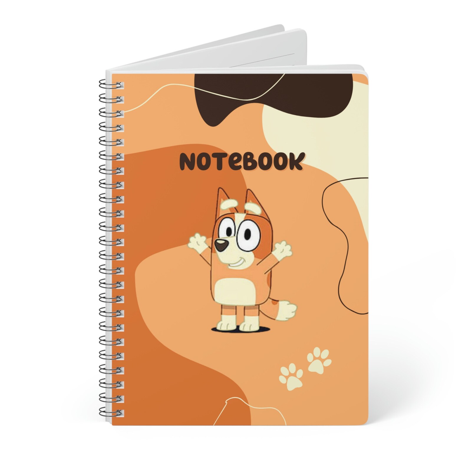 Bingo (bluey) Spiral Notebook - Ruled Line - Etsy