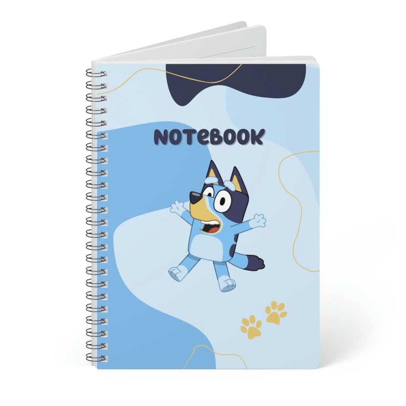 Bluey Spiral Notebook - Ruled Line - Etsy
