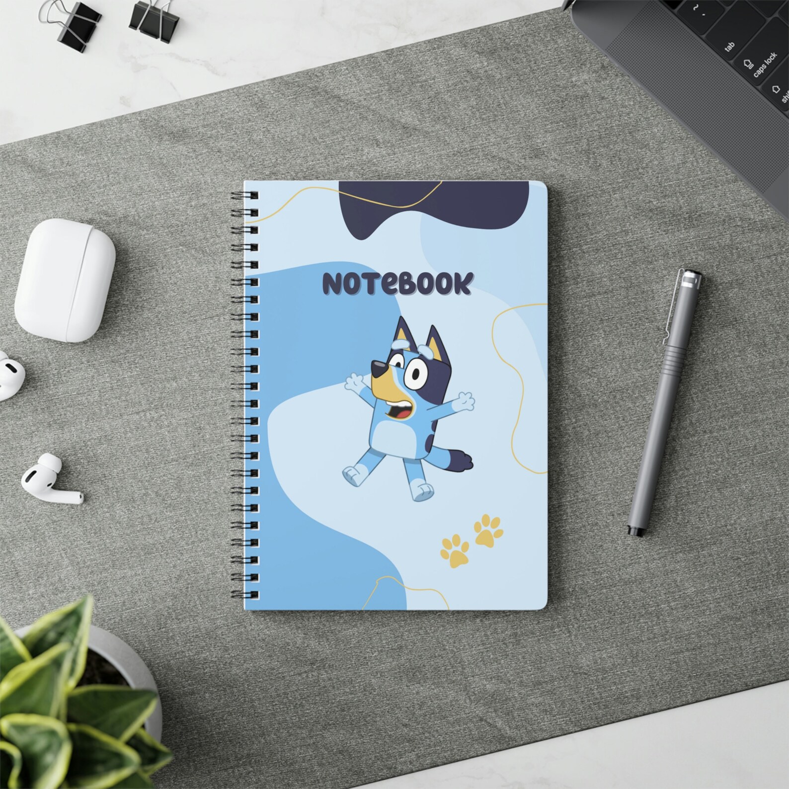 Bluey Spiral Notebook - Ruled Line - Etsy